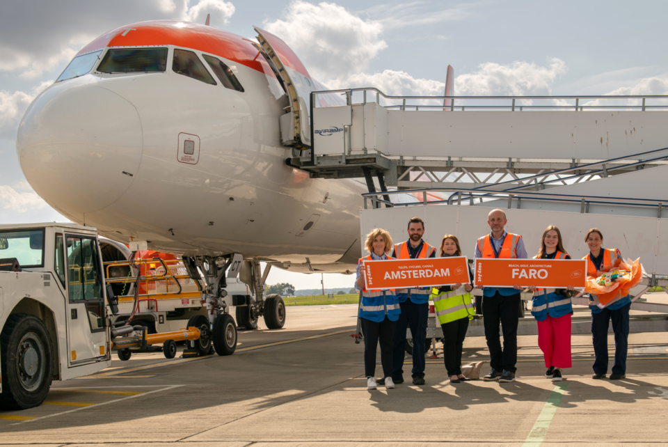 Amsterdam Inaugural Flight - London Southend Airport
