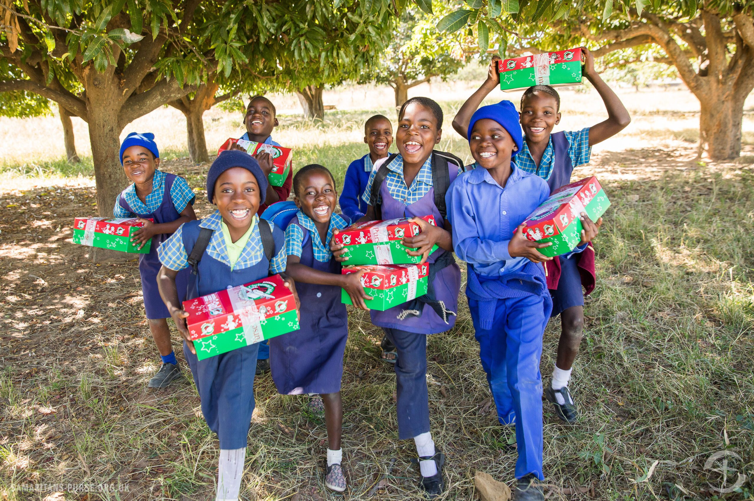 London Southend Airport Christmas shoebox drop-off location