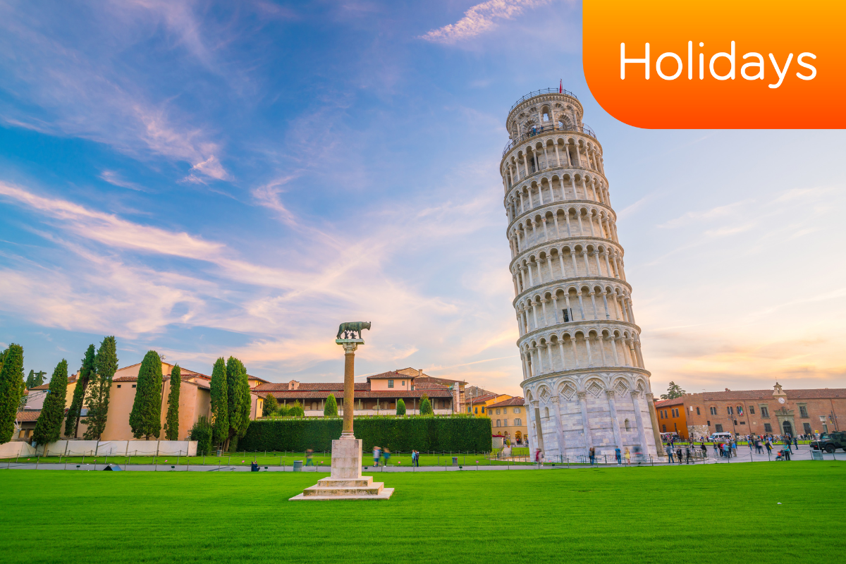 Get a pizza this! The BEST plan for a perfect package holiday to Pisa ...